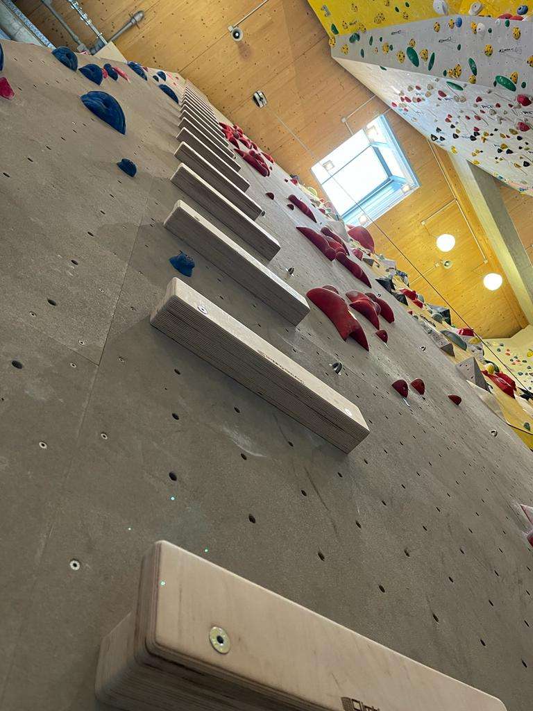 Routenbau Autobelay - DAV Kletter- und Boulderzentrum Freimann