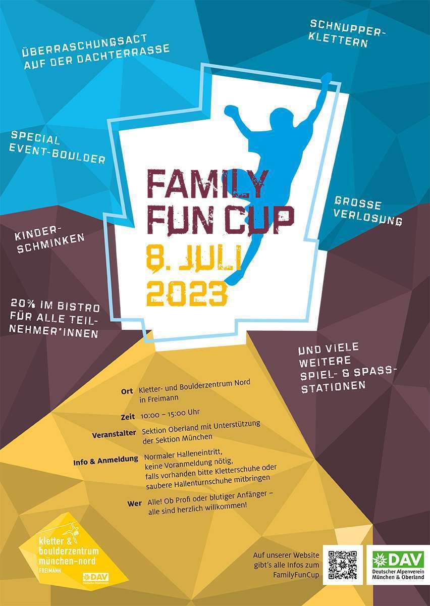 Family-Cup am 08.07. - DAV Kletter- und Boulderzentrum Freimann